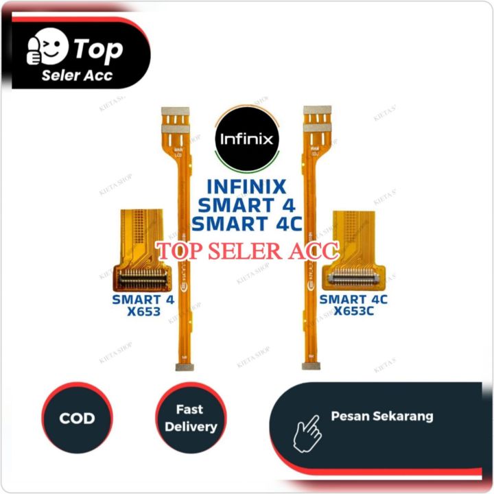 Flexible Ui Main Board Penghubung Tengah Lcd Infinix Smart 4 / Smart 4C X653C Original | Lazada ...