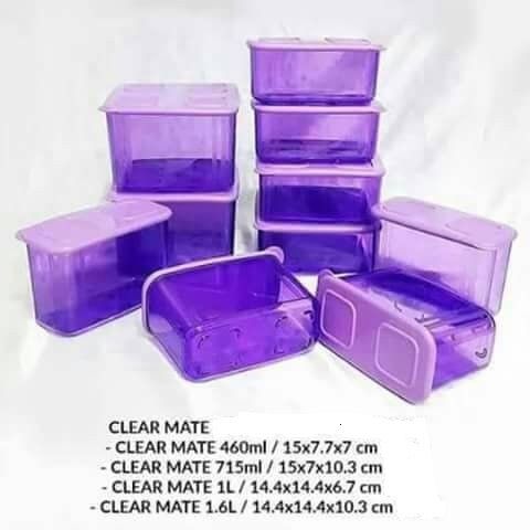 (NEW) TUPPERWARE Clear Mate 715ml | Lazada Indonesia