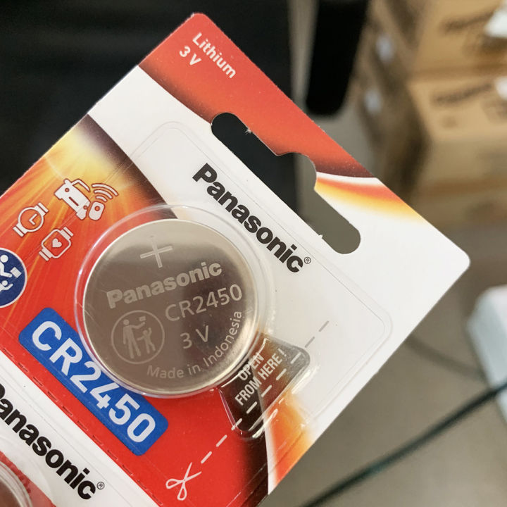 Pin CR2450 Panasonic 2450 3V Lithium hàng chính hãng - Vỉ 1 viên ...