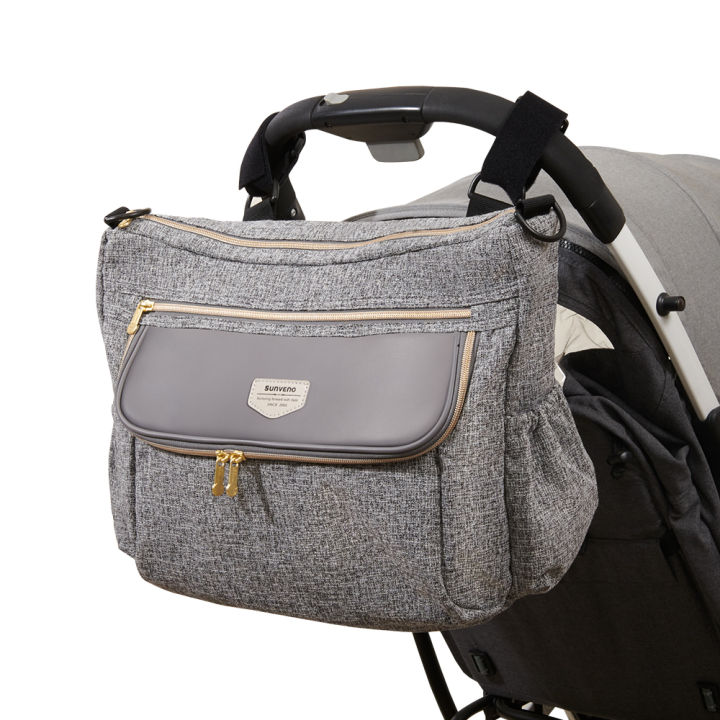 SUNVENO Universal Baby Multi-function Stroller Organizer Bag,Large ...