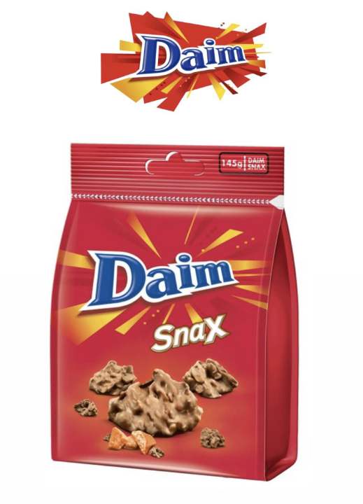 DAIM SNAX, crunchy Daim caramel Travel Pack 145g | Lazada Singapore
