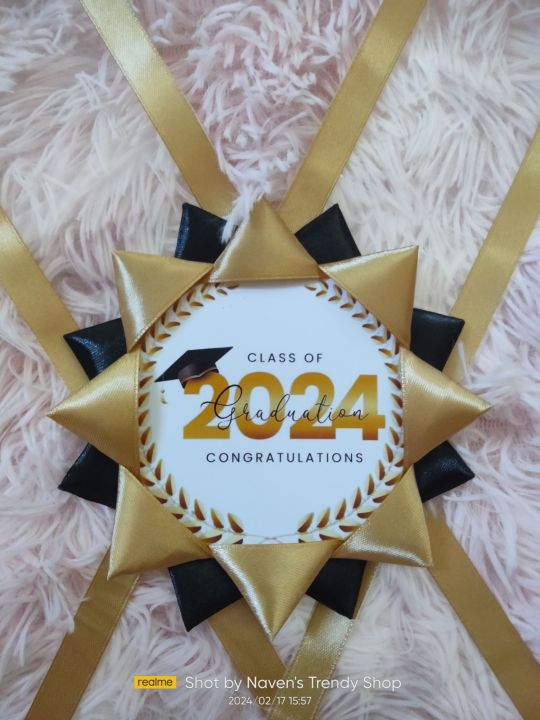 Money sash garland for graduation class 2024 | Lazada PH