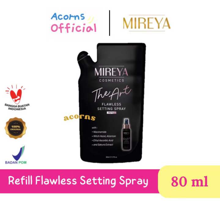 Refill Mireya The Art Flawless Setting Spray 80ml - Mireya Setting ...
