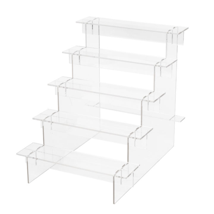 Acrylic Step Display Stand Pop Mart Display Rack Transparent Blind Box ...