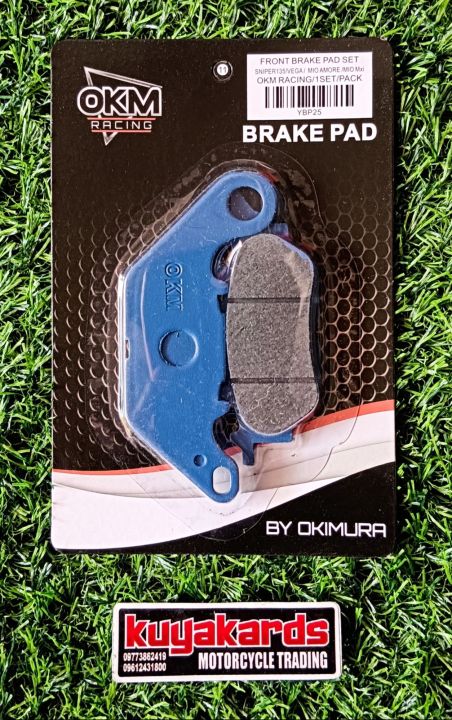 OKM RACING REAR BRAKE PAD REAR NMAX V1 V2/ALL VEGA/SMX 135 F/SNIPER ...