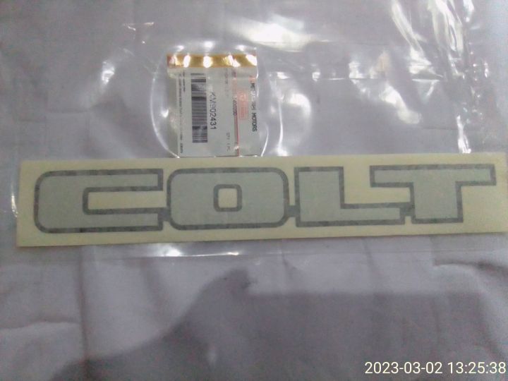 STIKER COLT L300 ORIGINAL STICKER TULISAN COLT MOBIL MITSUBISHI L 300 ...