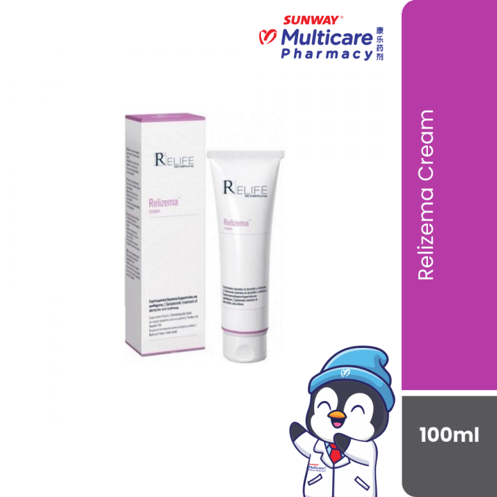 Relizema Cream 100ml | Lazada