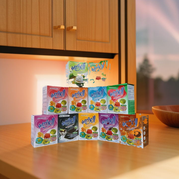 Nutrijell Jelly Powder Box (Halal) Multiple Flavours | Lazada