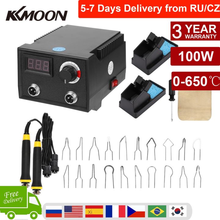 100W Woodburner Wood Burning Tool Kit Adjustable 0-650℃ Woodburning ...