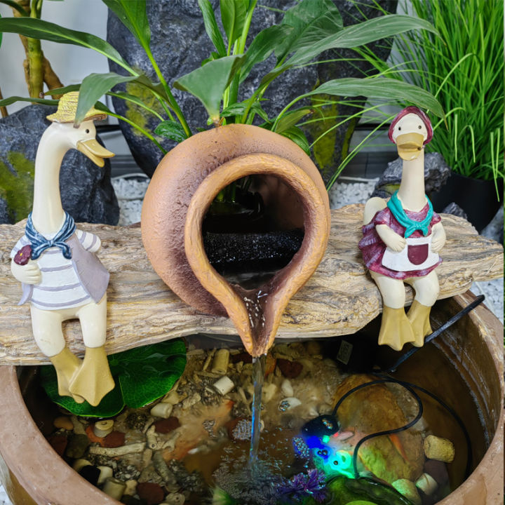 Outdoor Courtyard Water Tank Fish Pond Circulating Filter Water ...