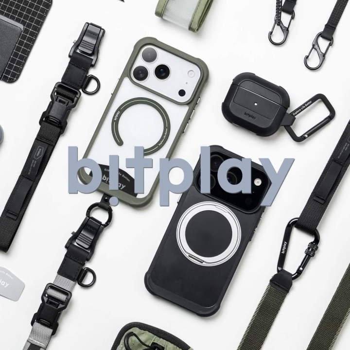 BITPLAY Wander Case with Ring Stand for iPhone 17 Series – 360° Magnetic Kickstand, Military ...