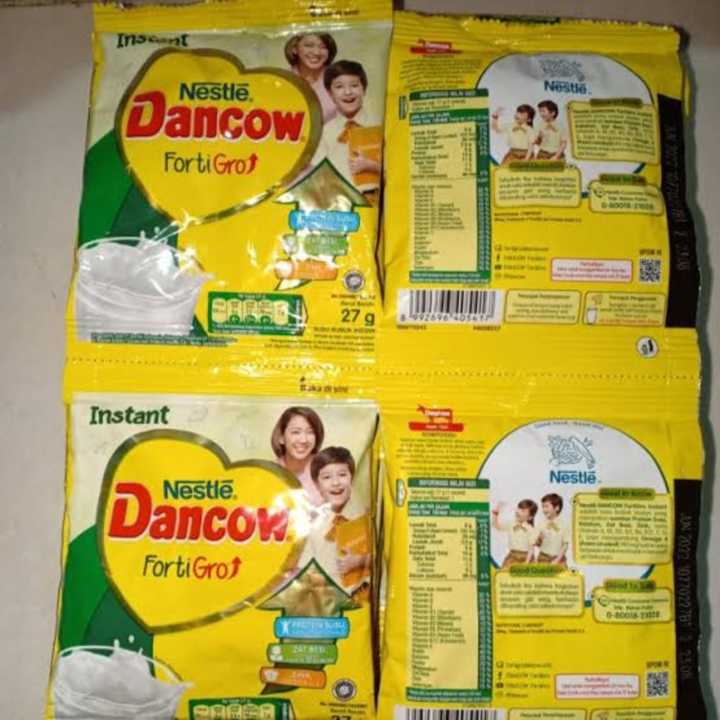 Dancow susu bubuk full cream sachet | Lazada Indonesia