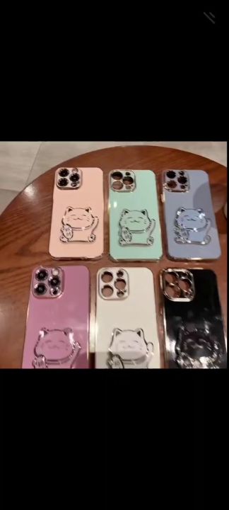Case Poco X7 Pro 5G Soft Casing Hp Plating Stand Cat Kucing SoftCase ...