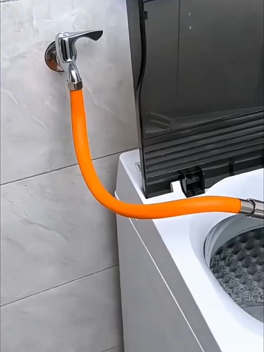 AVINAS Faucet Extension Hose Extender Bathroom 360° Rotation Silicone ...