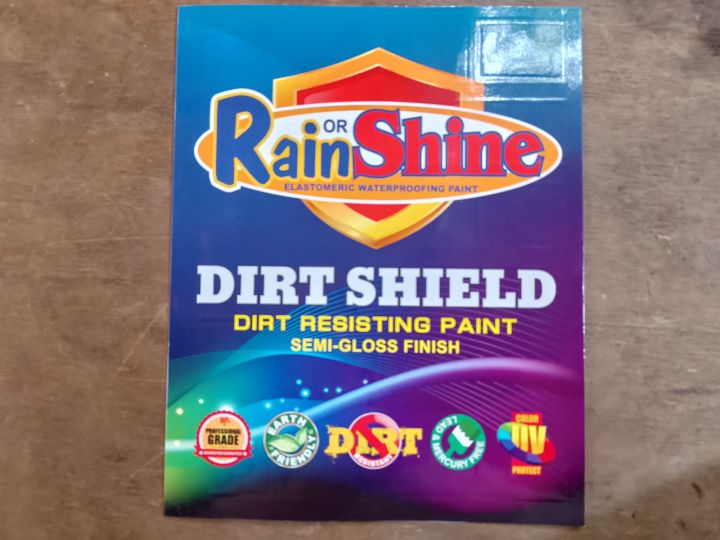 RAIN OR SHINE DIRT SHIELD COLOR CHART COMPLETE GUIDE FOR COLORS DIRT ...