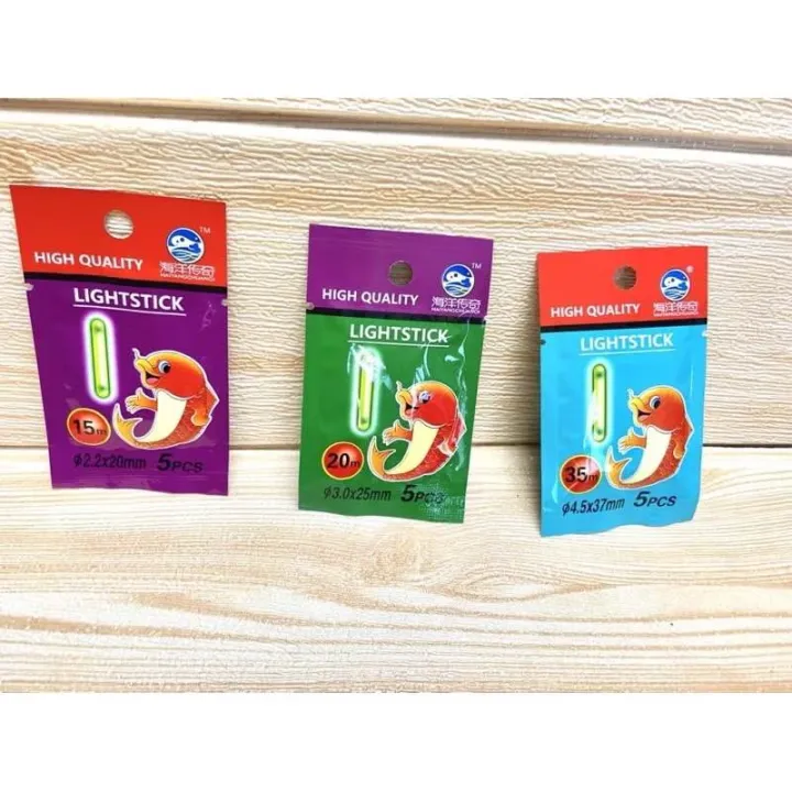 STARLIGHT PANCING STARLET ISI 5 UKURAN 2.2mm 3.0mm 4.5mm alat pancing ...