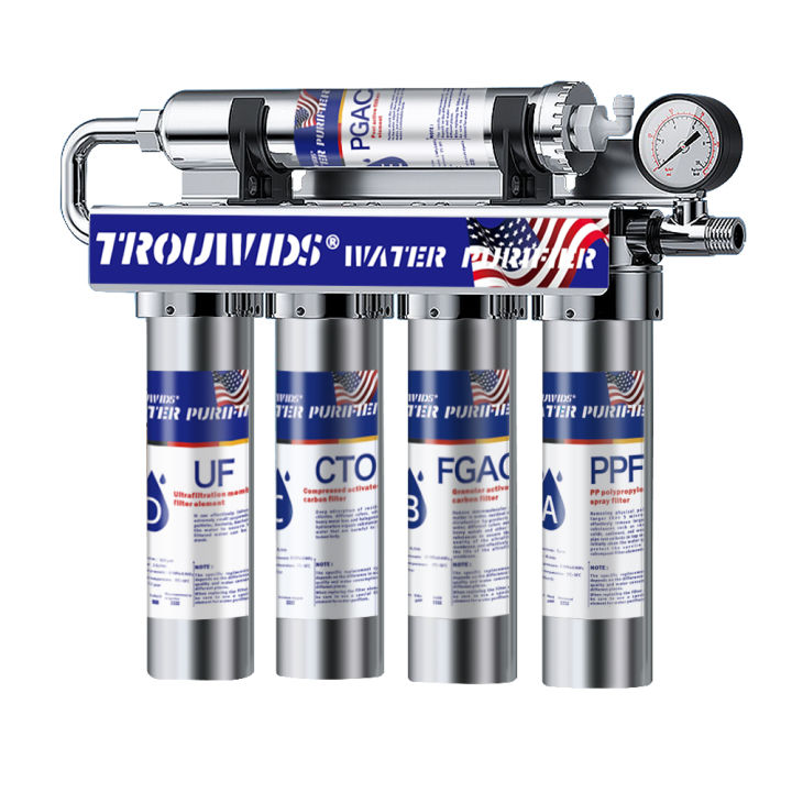 Water Filter Purifier For Home Ultrafiltration 5 Stages System Water ...