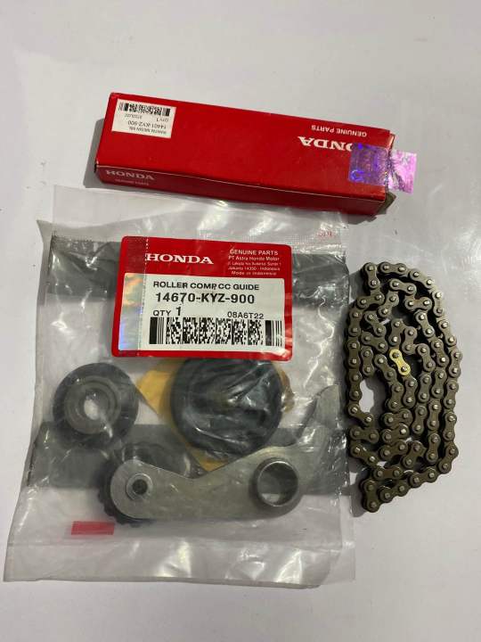 HONDA Timing Chain + Roller Guide SET ( XRM 125 Fi) | Lazada PH