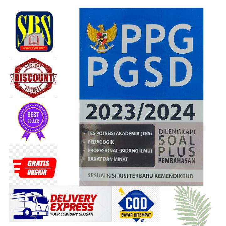 PPG PGSD 2023/2024 DI LENGKAPI SOAL PLUS PEMBAHASAN | Lazada Indonesia