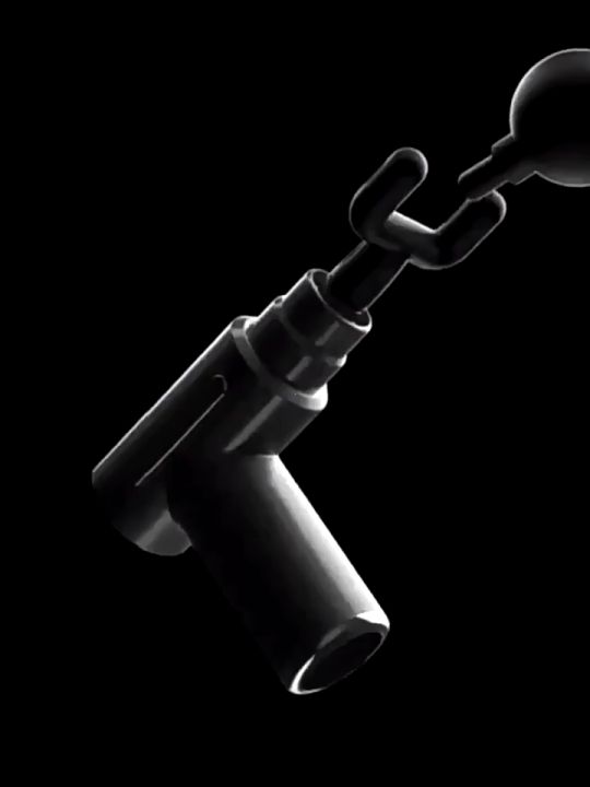 Massage Gun 4 Heads Portable Muscle Fascia Gun Superace Percussive High ...