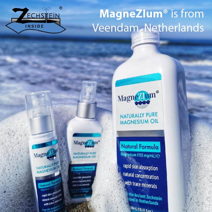 MagneZIum Naturally Pure Magnesium Refill (Authentic Zechstein ...