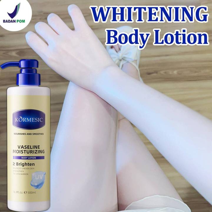 Body Lotion Pemutih 500ml Handbody Pemutih Pemutih Badan Permanen Vaseline Healty Bright Hand ...