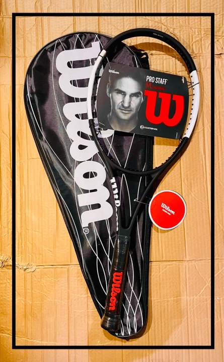 RAKET TENIS WILSON PROSTAFF 97L HITAM PUTIH | Lazada Indonesia