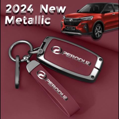 Zinc Alloy Car Key Cover for Perodua Axia 2023 2024 Ativa Alza Myvi ...