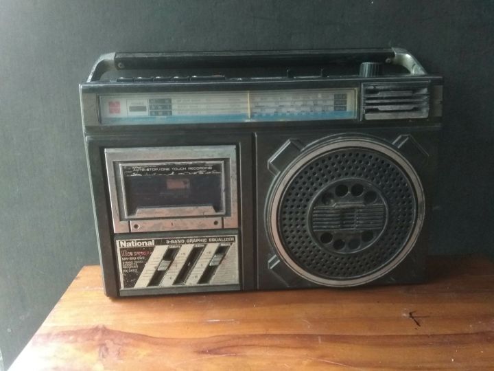 RADIO TAPE NATIONAL RADIO TAPE JADUL VINTAGE | Lazada Indonesia