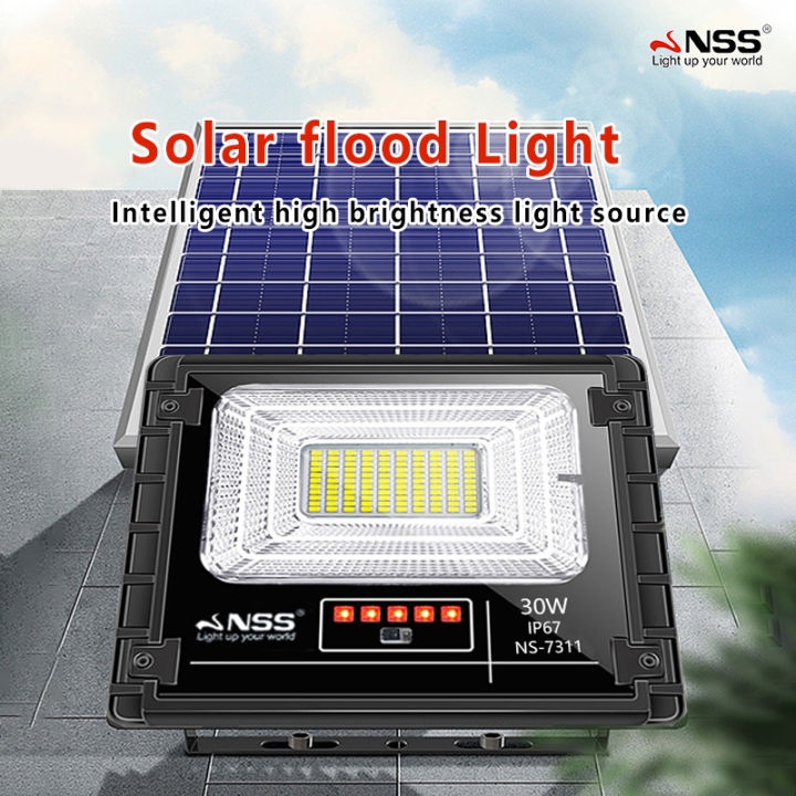 NSS solar light outdoor waterproof with panel outdoor original Lighting ...