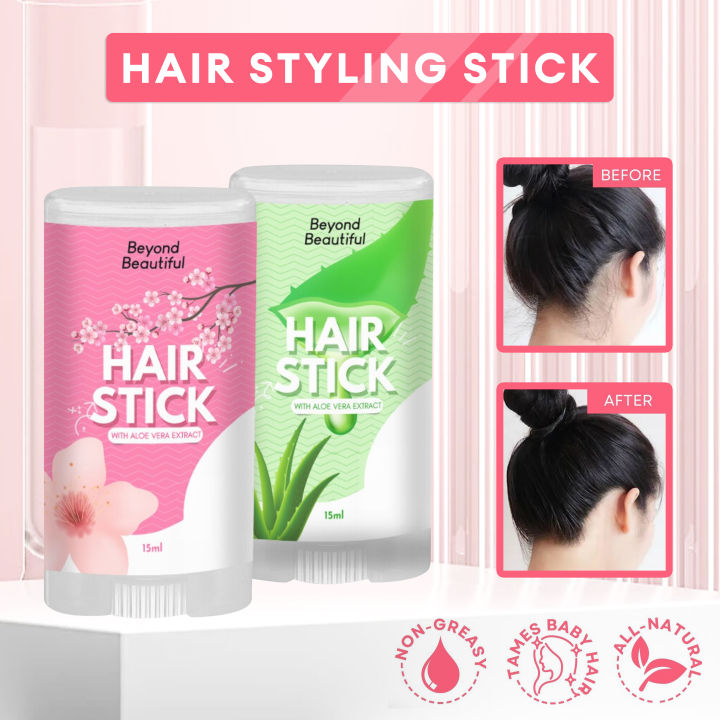 Hair Styling Stick Hairstick (15g) with Aloe Vera Extract | Lazada PH