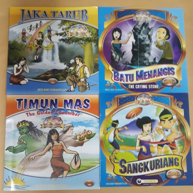 BUKU CERITA ANAK PAKET KOMPLIT SERI KEGENDA NUSANTARA MAP PLUS | Lazada ...
