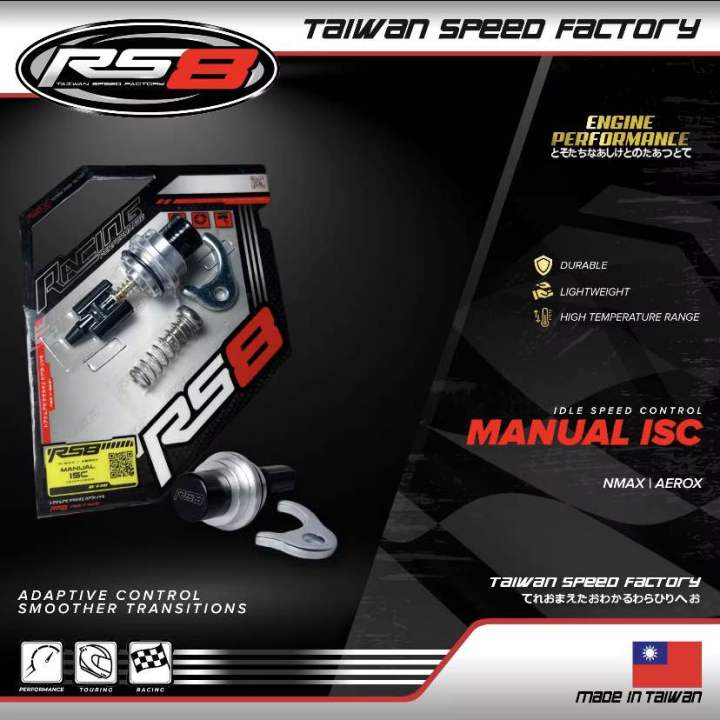 RS8 MANUAL ISC NMAX V1 AEROX V1 V2 NMAX V2 | Lazada PH