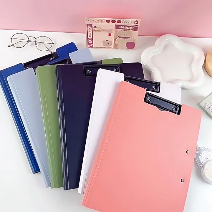 Clipboard Long/A4 Folder Clipboard With Cover 2 Fasteners Size 23X35CM ...