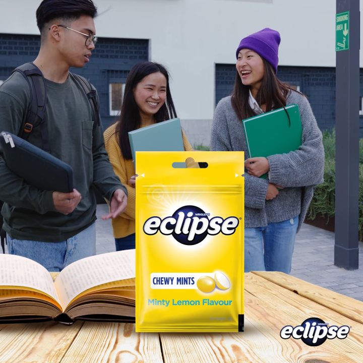 Eclipse Chewy Mints Lemon Bag 45g Chewy Candy / Fruity | Lazada