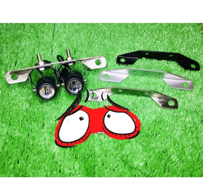 Mini driving light bracket Aerox V1 & V2 | Lazada PH