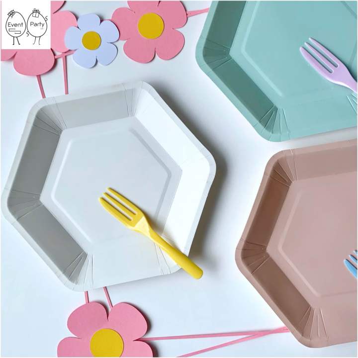 [SG STOCK] Disposable Birthday Plates Tableware Party Pack (5 plates 5 ...