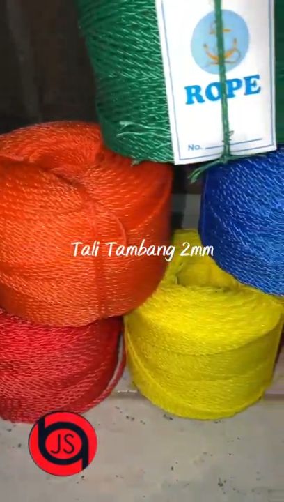 Tali Tambang Plastik Tali tambang PE Tali tamper tali pengikat barang ukuran 2mm panjang ± 200 ...