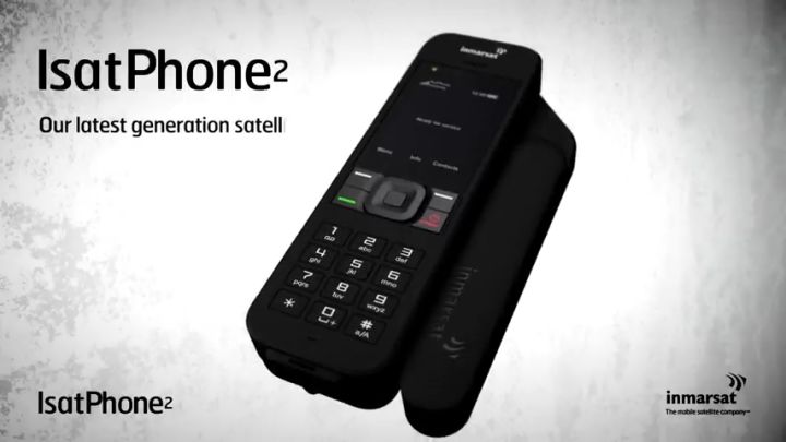 โทรศัพท์สื่อสารผ่านดาวเทียม Inmarsat Satellite phone model ISAT PHONE 2 ...