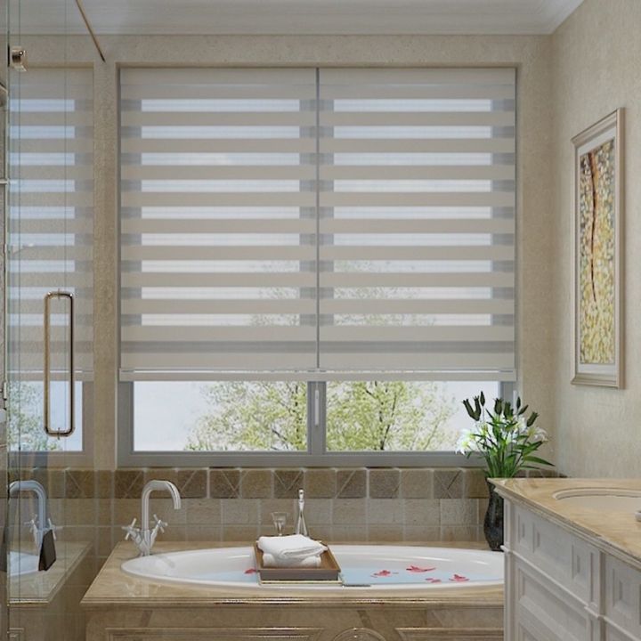 Venetians korean zebra duo roller blinds for window | Lazada PH