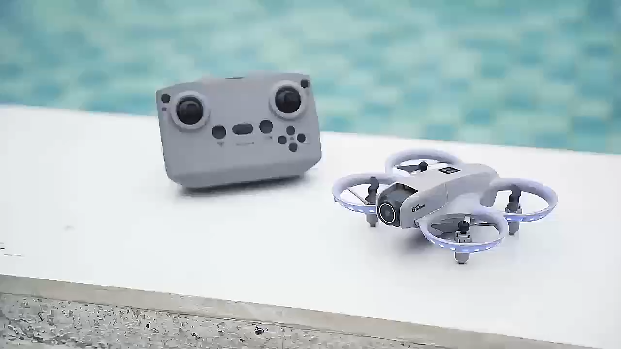 D16 Drone 4K HD dual camera WiFi remote control portable mini aircraft ...