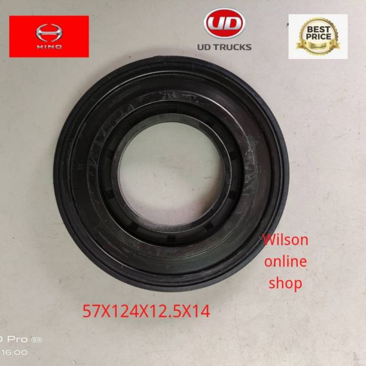 NOK Japan/Taiwan Hino Dutro 7Ton Xzu720,WU720 Rear/Belakang Wheel Axle Oil Seal | Lazada