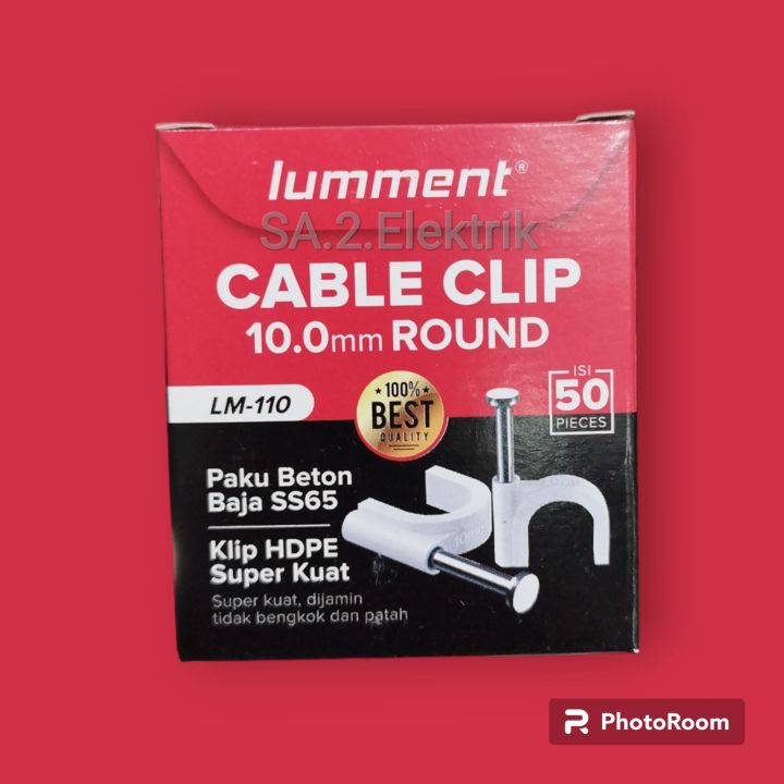 (1 Pack isi 50 pcs) KLEM KABEL NO 10mm LUMMENT | KLEM KABEL LISTRIK ...