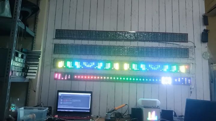 Chip Wemos Program Modul LED Strobo Wave 7 Baris Teks Wi-Fi WS2812 ... Chip Wemos Program Modul LED Strobo Wave 7 Baris Teks Wi-Fi WS2812 ...