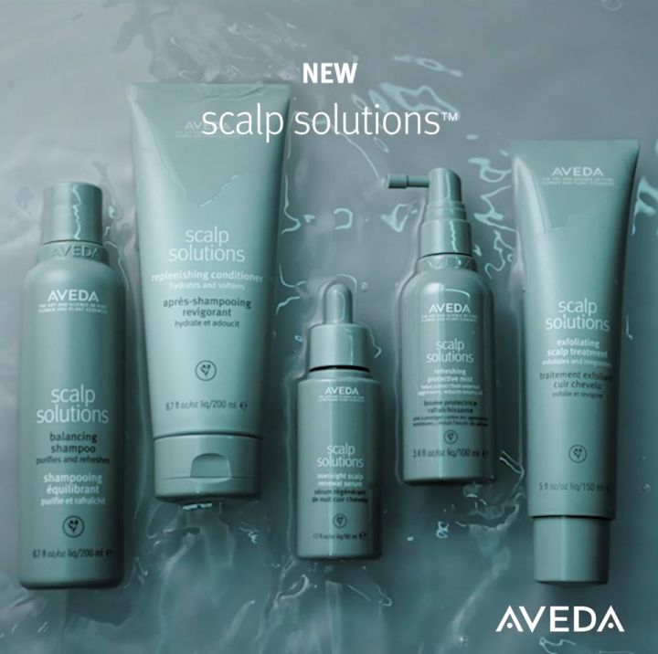 AVEDA scalp solutions™ stimulating scalp massager หวีแปรงขจัดสิ่งสกปรก ...