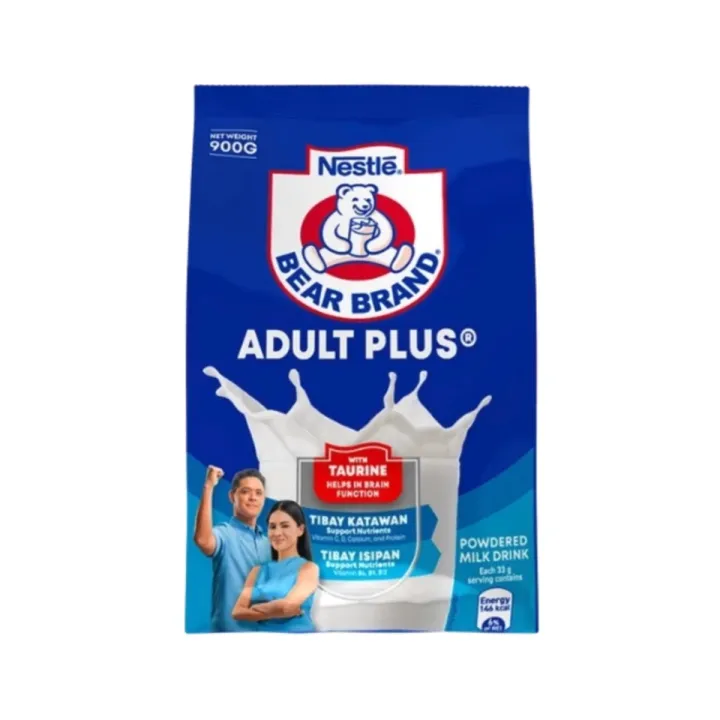 Bear Brand Adult Plus 900g Adult Powdered Milk Drink | Lazada PH