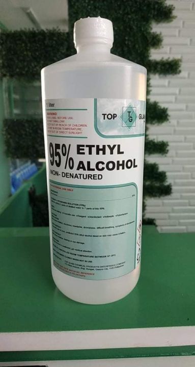 95% Pure Ethyl Alcohol Cosmetic Grade 1Liter | Lazada PH
