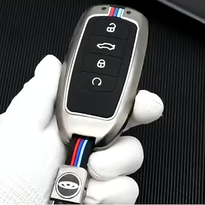 Chery Tiggo Cross Hybrid Key Kunci Cover Steel Alloy Key Holder Case ...