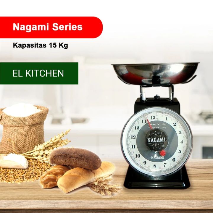 Timbangan duduk NAGAMI series kapasitas 15 kg | Lazada Indonesia