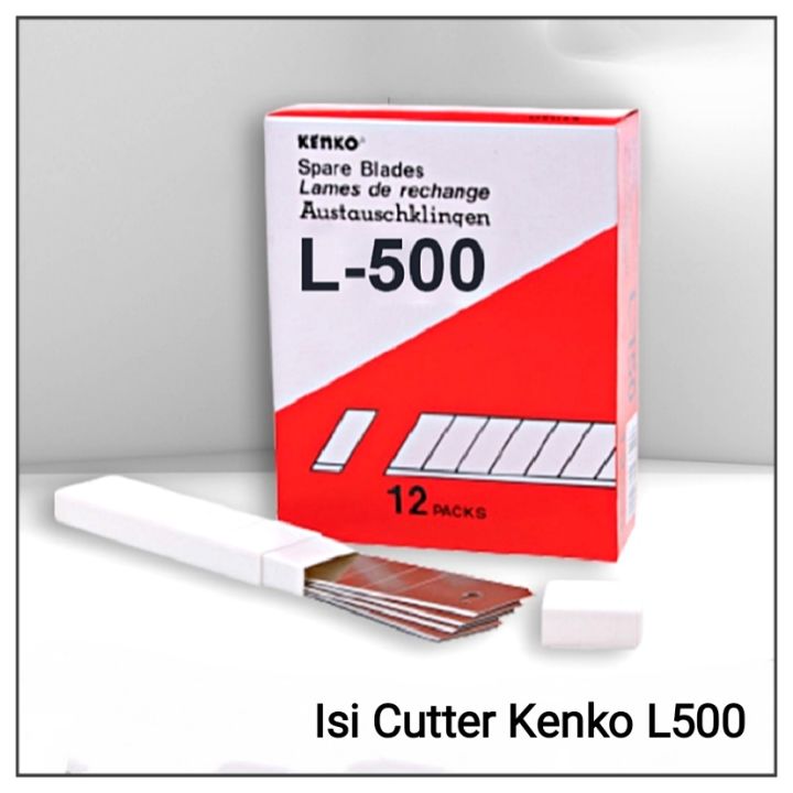 3 Pcs/Tube Isi Cutter Kenko L500 ( Isi 5 Mata Pisau ) | Lazada Indonesia
